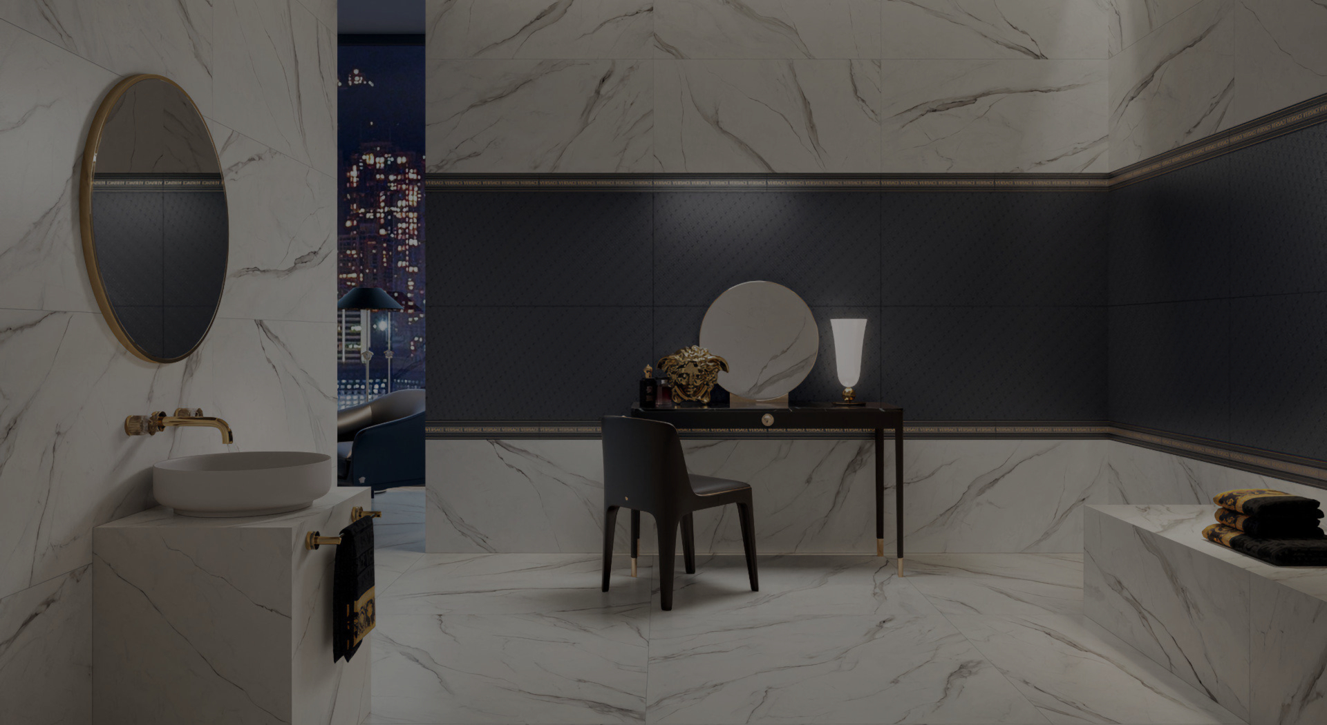 Tulip Kuchen – Schüller German kitchens | Versace Tiles